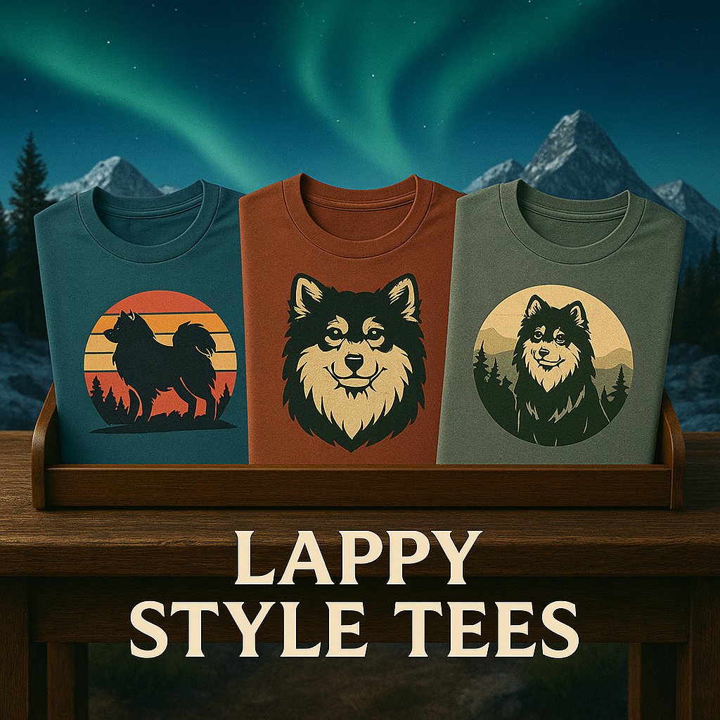 Finnish Lapphund T-Shirts – Lappy Style Tees – Page 3 – Lapphund Designs
