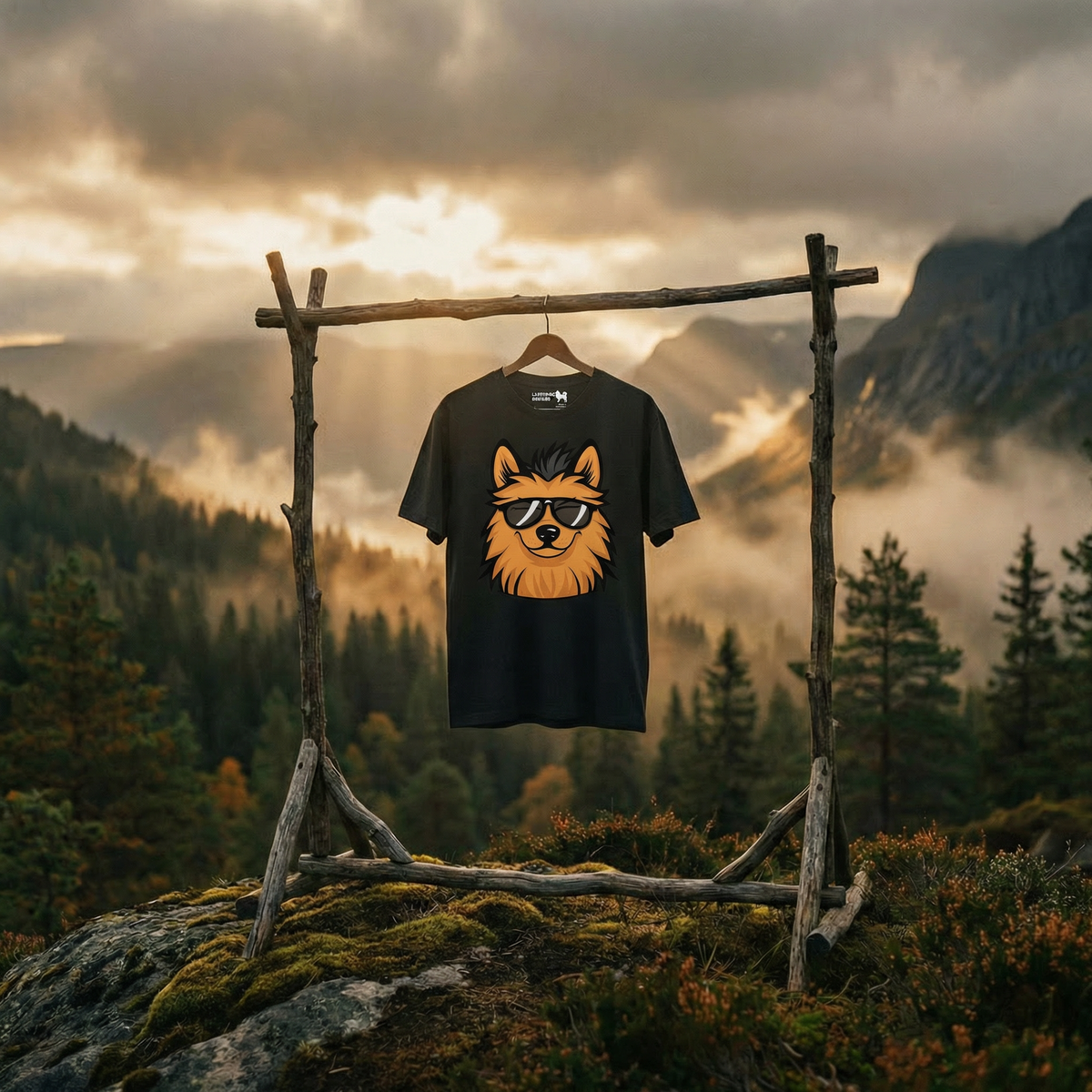 Lappy Style Tees — Finnish Lapphund Graphic T-Shirts | Lapphund Designs ...
